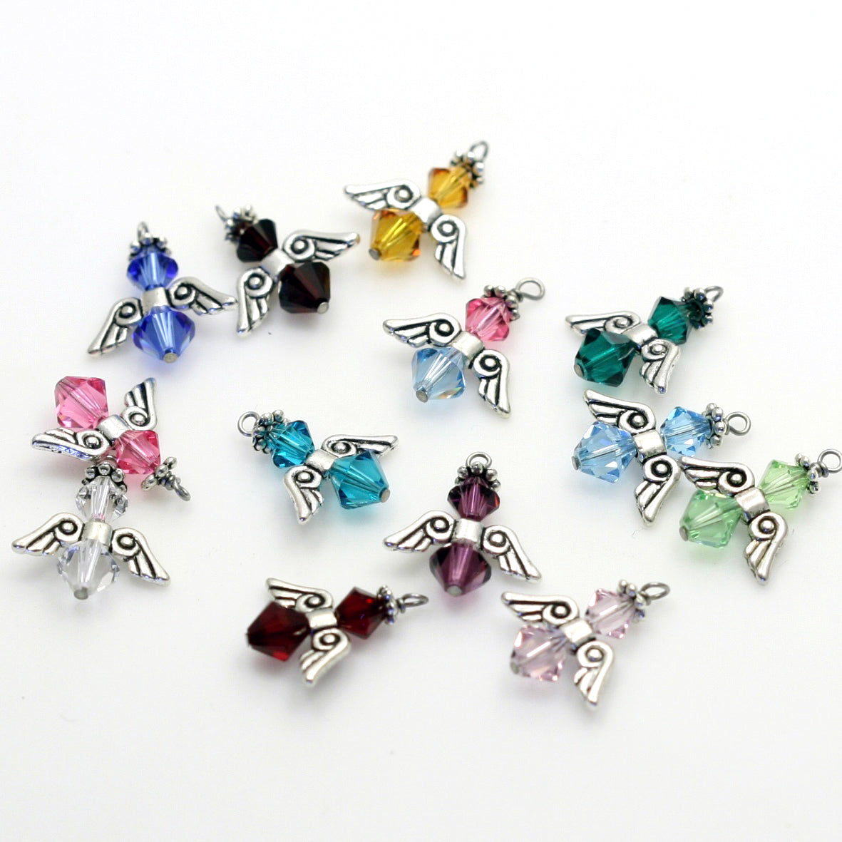 Build Your Own DIY Birthstone Angel Charm – My Hero Creations